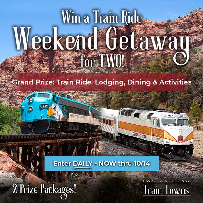 Two Arizona Train Towns - Best Scenic Train Rides in the West!